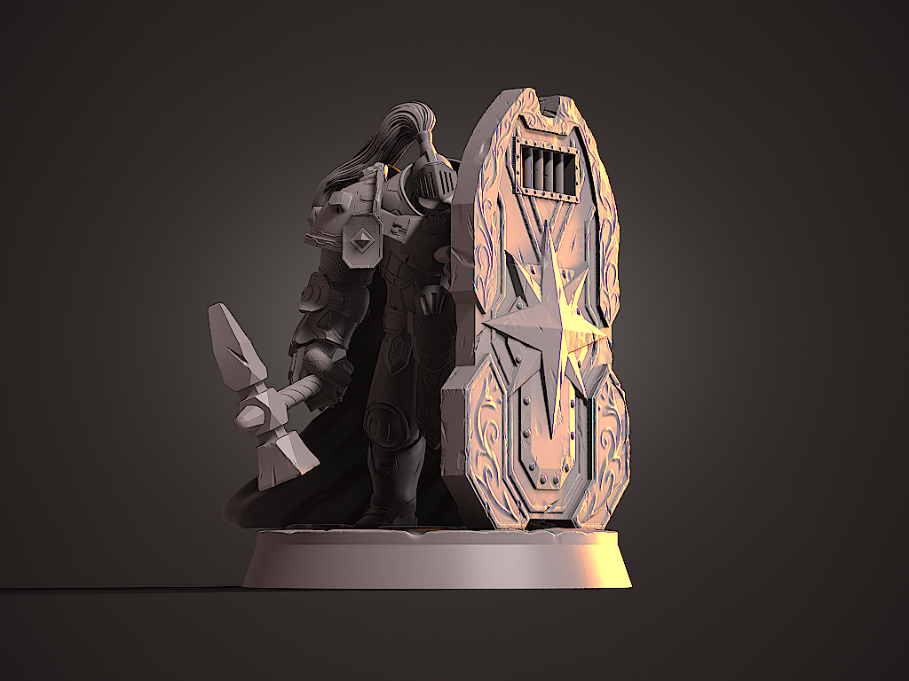 Free STL file Knight 2・Model to download and 3D print・Cults