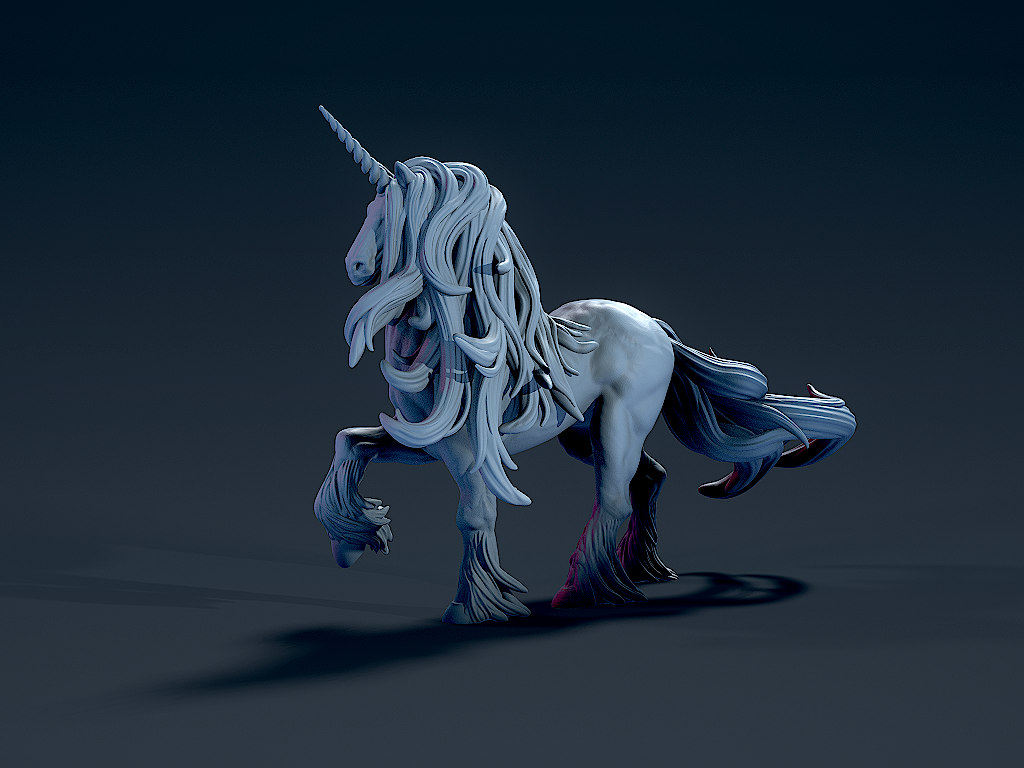 Free STL file Unicorn 🦄・3D printable model to download・Cults