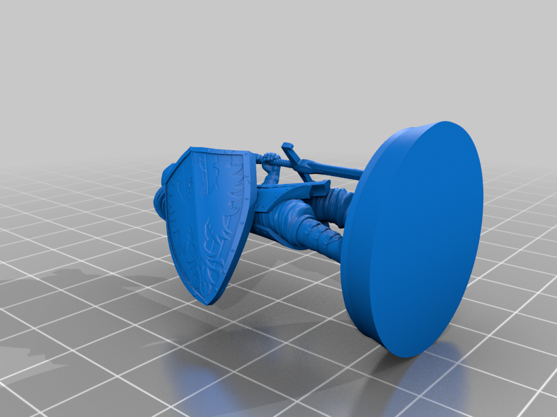 Free STL file Four knights・3D printing template to download・Cults