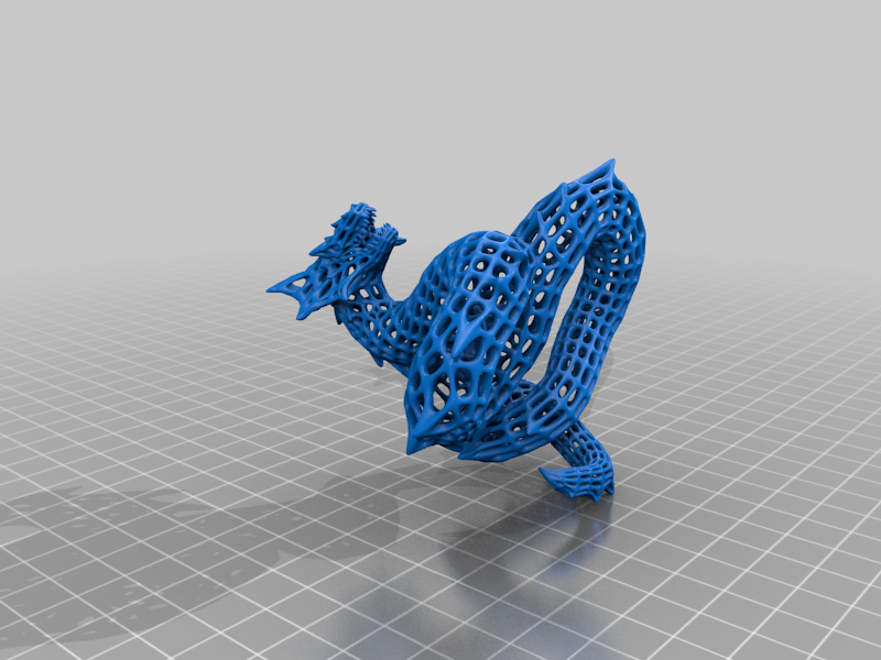Free STL file Mesh Basilisk 🎨・3D print object to download・Cults