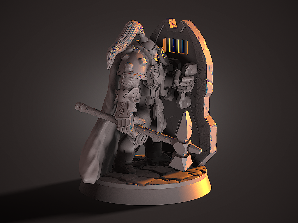 Free STL file Knight 2・Model to download and 3D print・Cults
