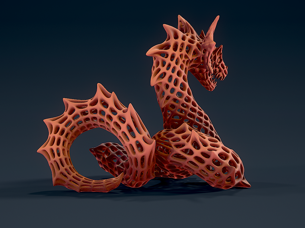 Free STL file Mesh Basilisk 🎨・3D print object to download・Cults