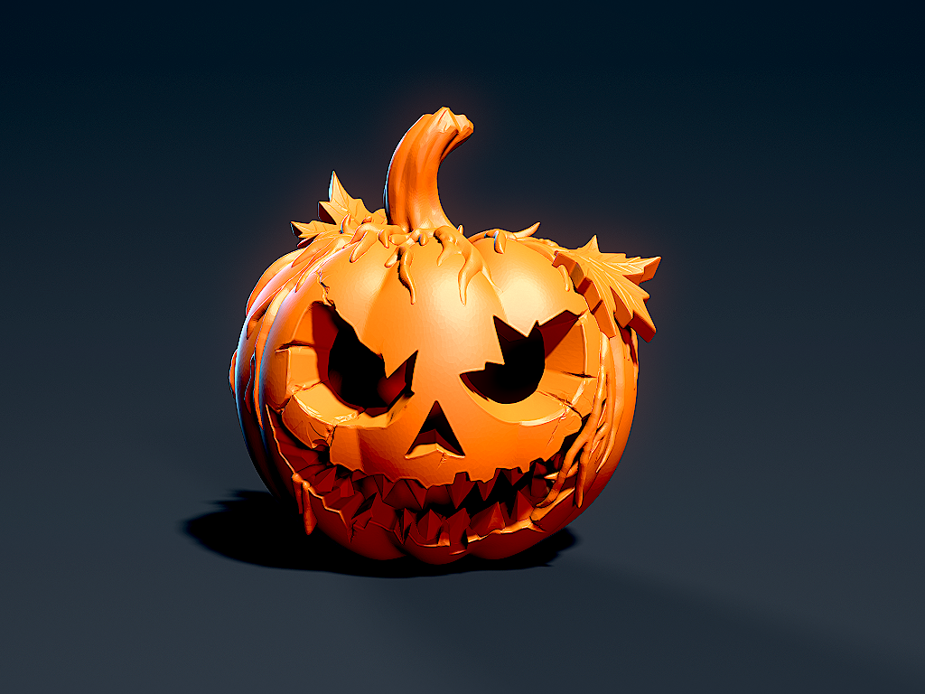 Free STL file Halloween Pumpkin・3D printable design to download・Cults