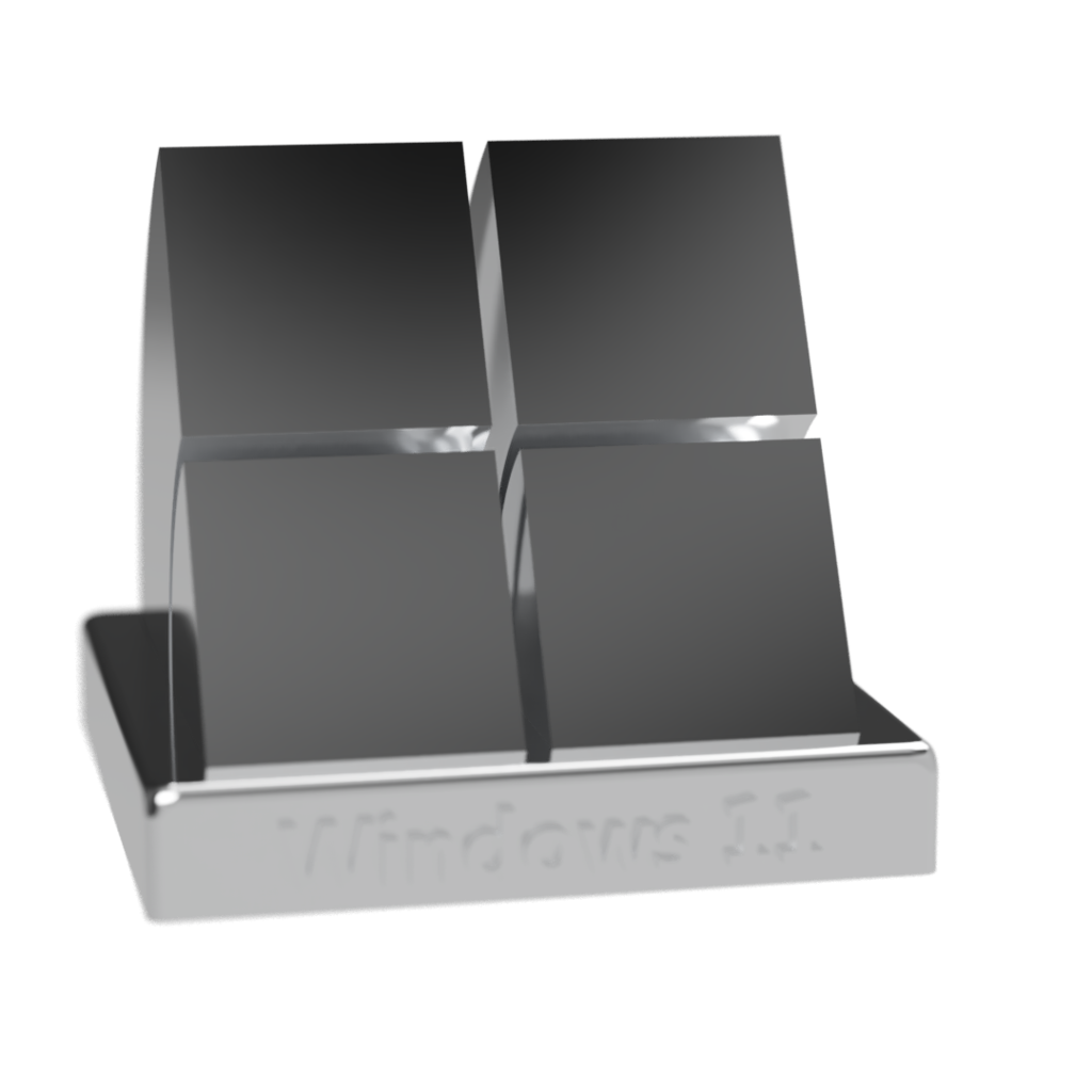 Free 3D file Windows 11 Plaque・3D printable model to download・Cults