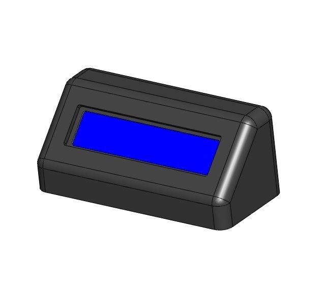 Free 3D file LCD stand for 16x2 Arduino display・3D printing idea to ...