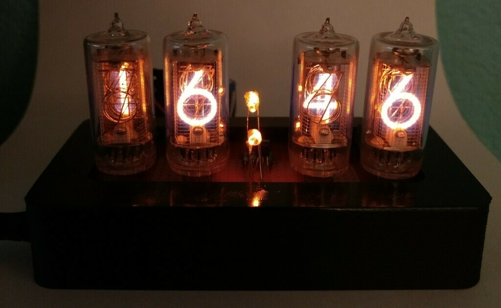 Archivo 3D gratuito Reloj Arduino Nixie clásico・Design para impresora ...