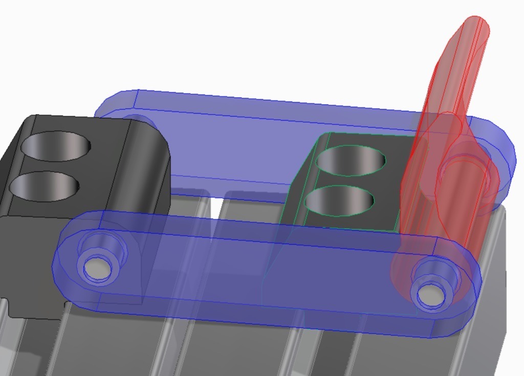 Free 3D file Clamping Latch for Parallel 40-series [8040] Aluminum T ...
