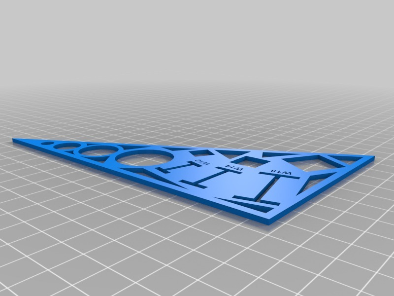Free 3D file Drafting Triangle (for Engineers!)・3D print design to ...