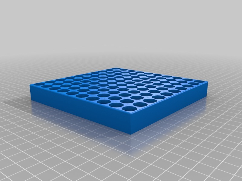Free 3D file Battery organizer 100x・3D printer design to download・Cults