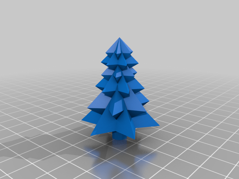 Free 3D file simple christmas tree 🎄・3D print model to download・Cults
