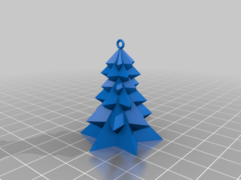 Free 3D file christmas tree ornament 🎄・3D printing design to download・Cults