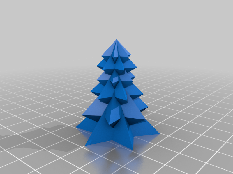 Free 3D file simple christmas tree 🎄・3D print model to download・Cults