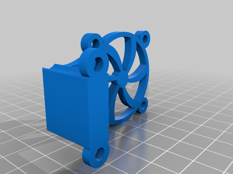 Free 3D file Extruder Deep Fan Mount Printrbot Simple 🧞‍♂️・3D printer ...