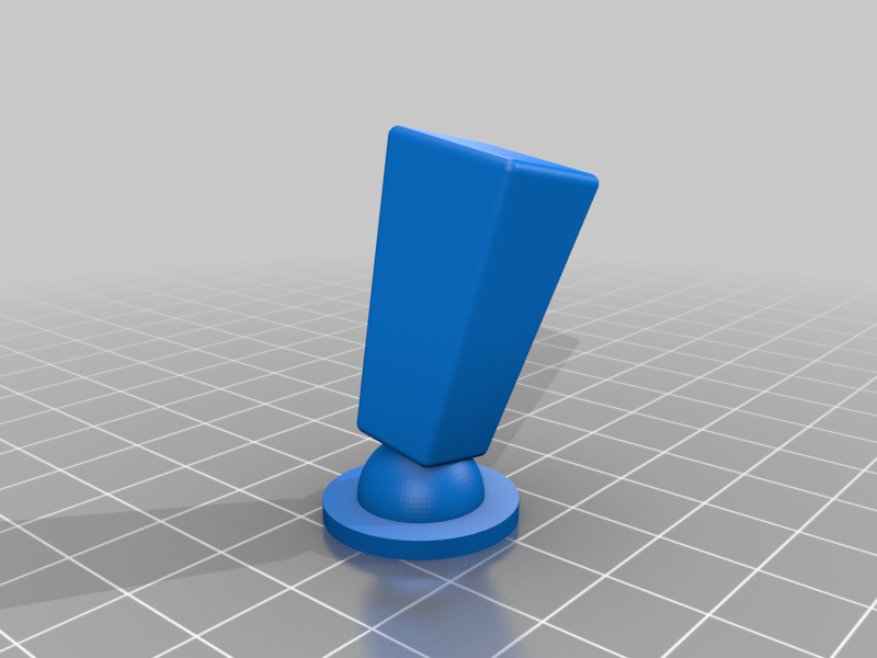 Free 3D file Exclamation Mark Attention Marker (Arkham Horror LCG ...