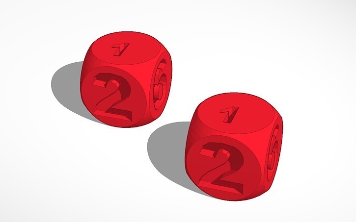 Free 3D file dice・3D printable model to download・Cults
