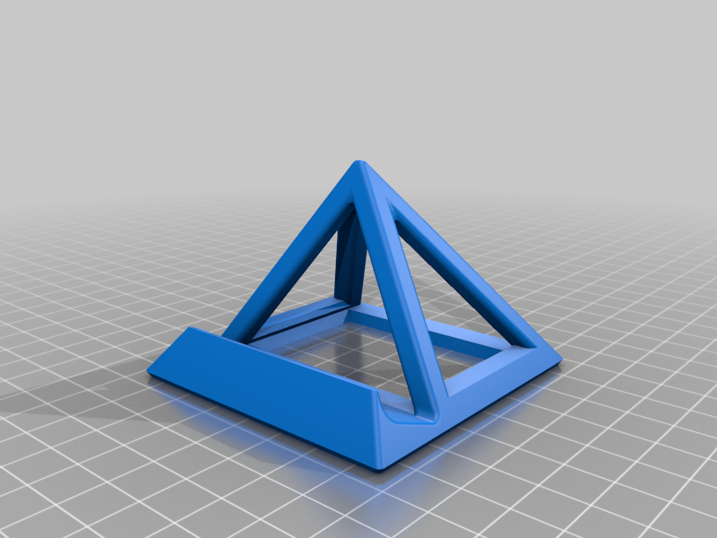 Free 3D file Pyramid Phone Stand・3D print design to download・Cults