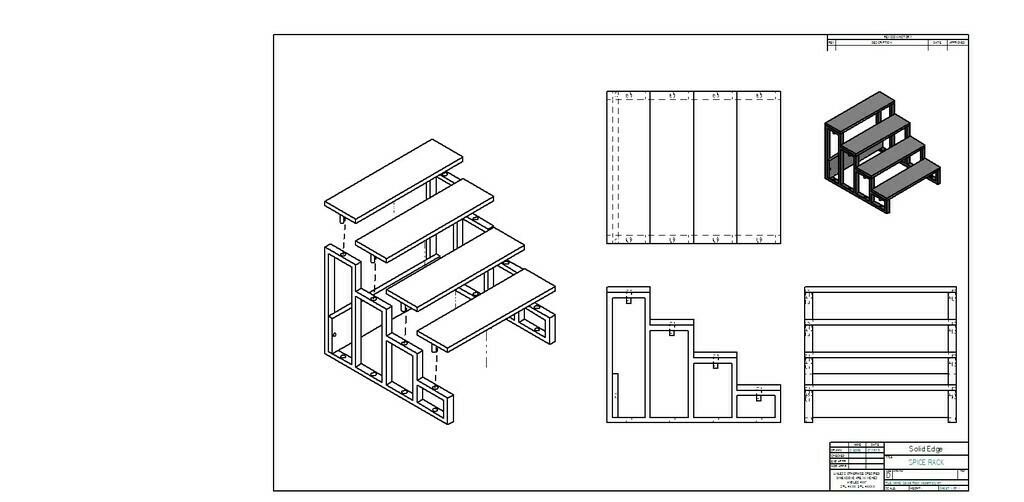 Free 3D file Spice Rack for Small Cupboard 🤏・Design to download and 3D ...