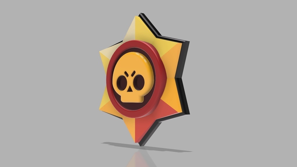Free 3D file Brawl Stars Badge - fan art・3D printer design to download ...