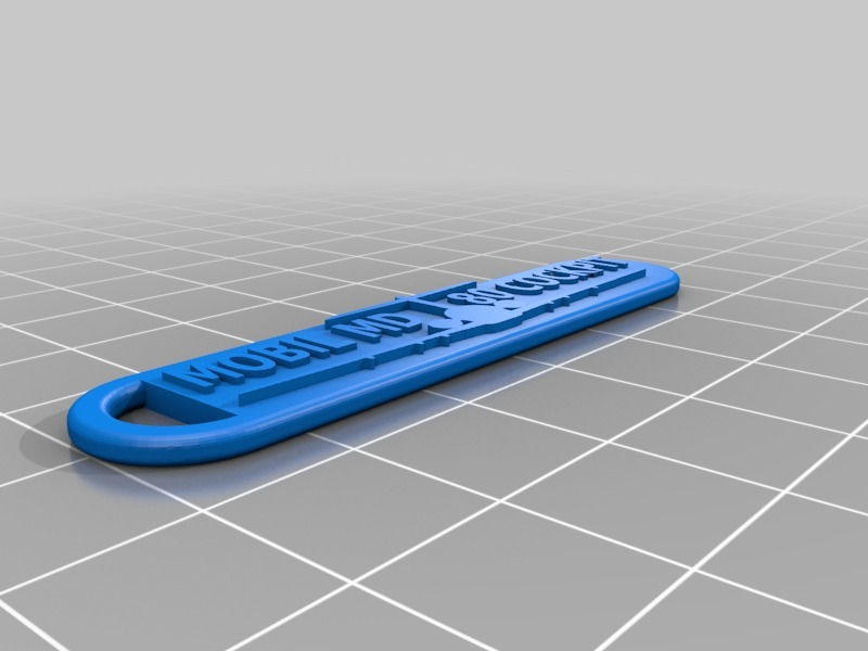Free 3D file Keychain DAX / MD-80・3D printable object to download・Cults