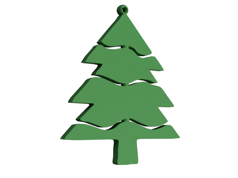 Free 3D file 3D-Printed Christmas Trees for Enchanting Tree Decor 02 🎄 ...