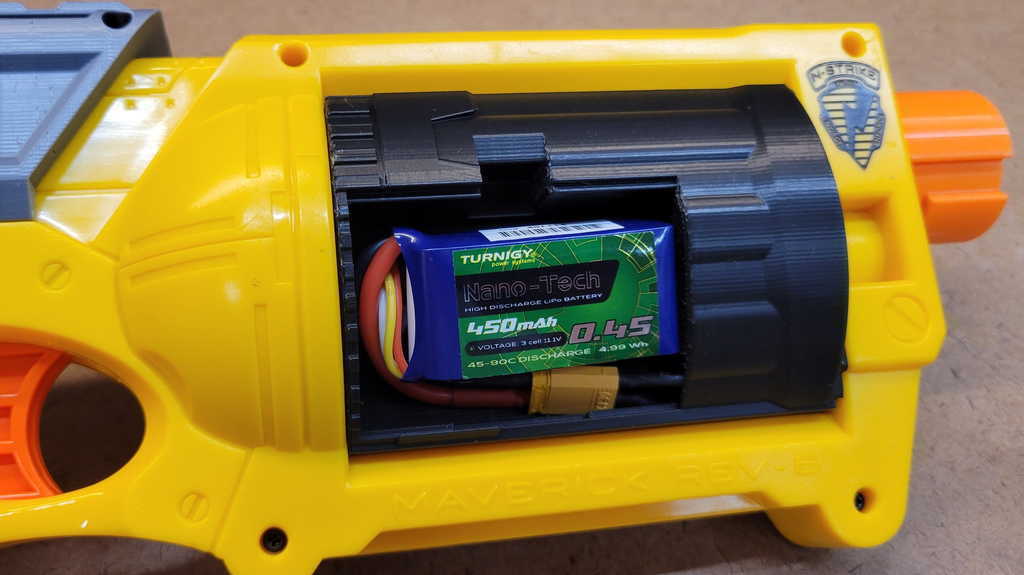 Free 3D file Nerf Maverick "Mayfly" Flywheel Conversion Kit 🎠・3D ...