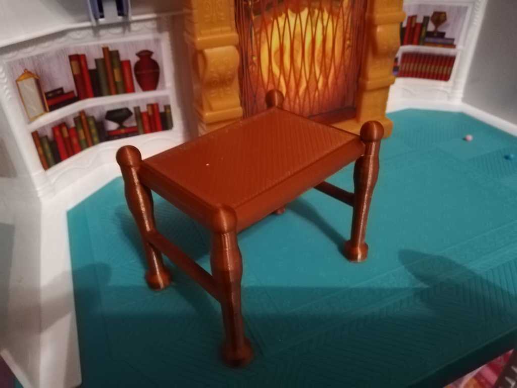 Free 3D file doll stool・3D print model to download・Cults