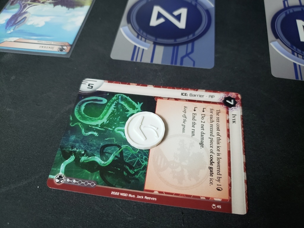 Free 3D file Netrunner Boomerang Token・3D print model to download・Cults