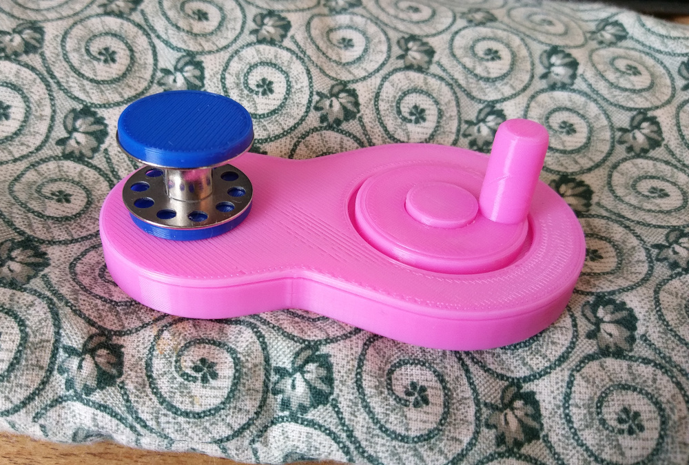 Free 3D file Updated parts for Sewing bobbin coiler / Bobbin winder・3D ...