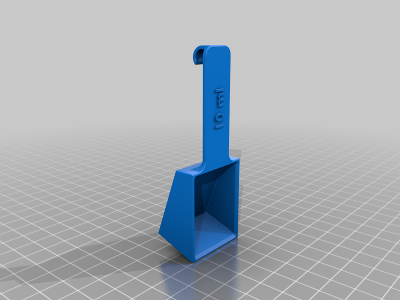 Free STL file Measuring spoons (clip onto wire rack)・3D print design to ...