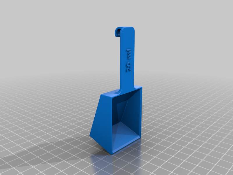 Free STL file Measuring spoons (clip onto wire rack)・3D print design to ...