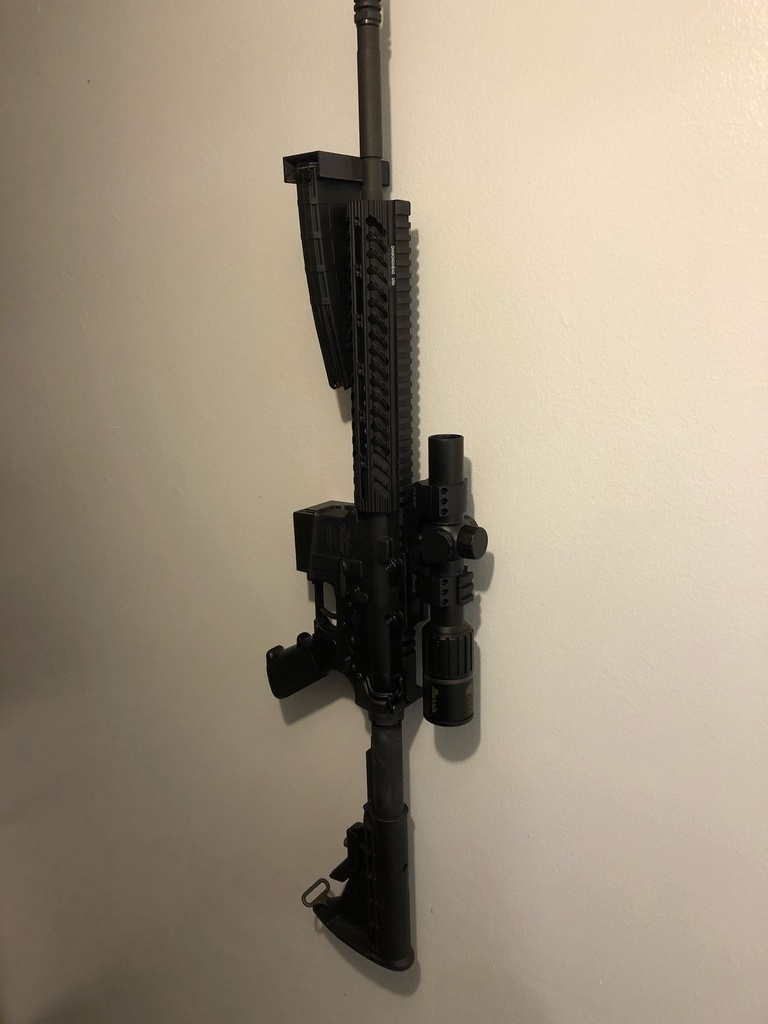 Free 3D file AR-15 Wall Mount 🔫・3D printing idea to download・Cults