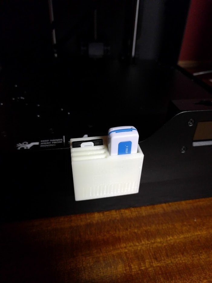 Free 3D file SD + Flash holder・3D print design to download・Cults