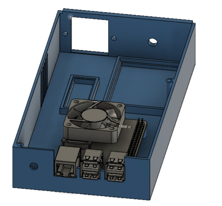 Free 3D file OctoPi-Box with 5V Power Supply and relay・3D printing ...