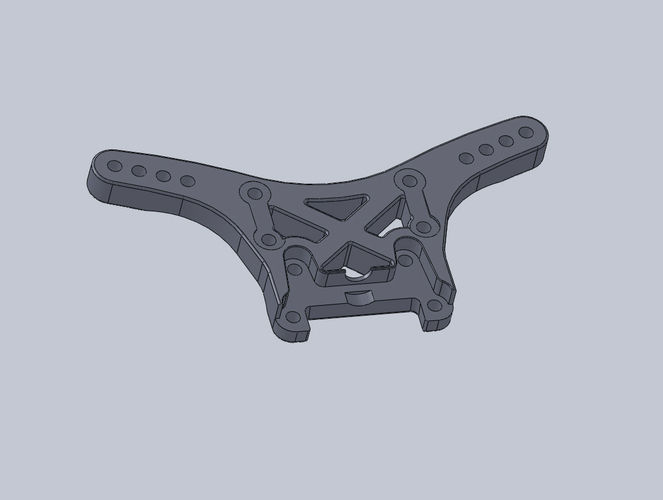 Free 3D file Basher BSR BZ-444 Pro - Front,Rear Shock Tower, Teamc Tc04 ...