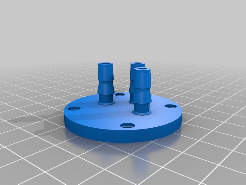 Free 3D file Micro Irrigation Manifold・3D printer design to download・Cults