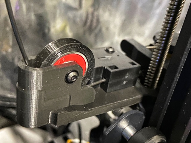 Free 3D file Ender 3v2 Filament Guide with Runout Sensor 🪢・Template to download and 3D print・Cults