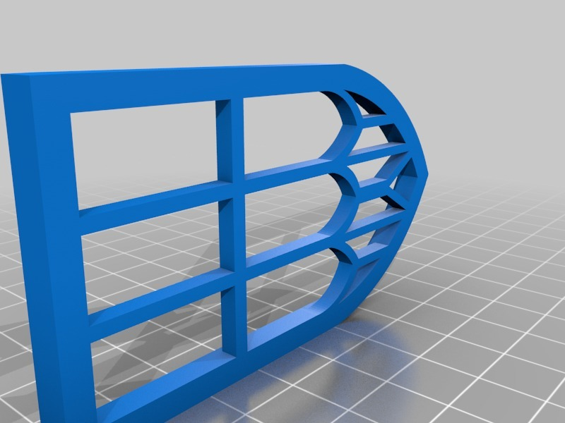 Free 3D file Model Window with arch・3D printer model to download・Cults