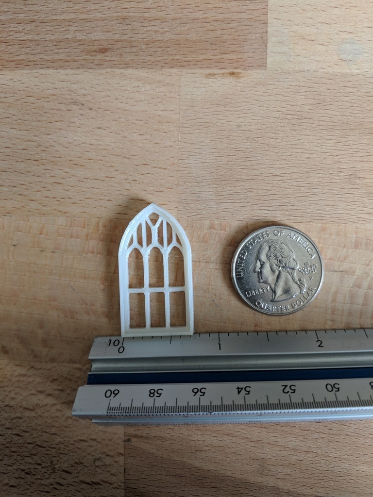 Free 3D file Model Window with arch・3D printer model to download・Cults