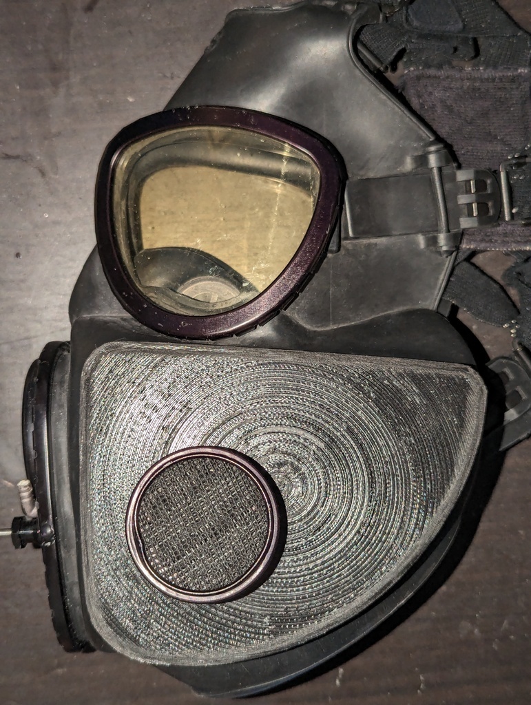 Free 3D file M17 / M17A1 Gas Mask Filter Blank / Insert 🎭・3D print ...