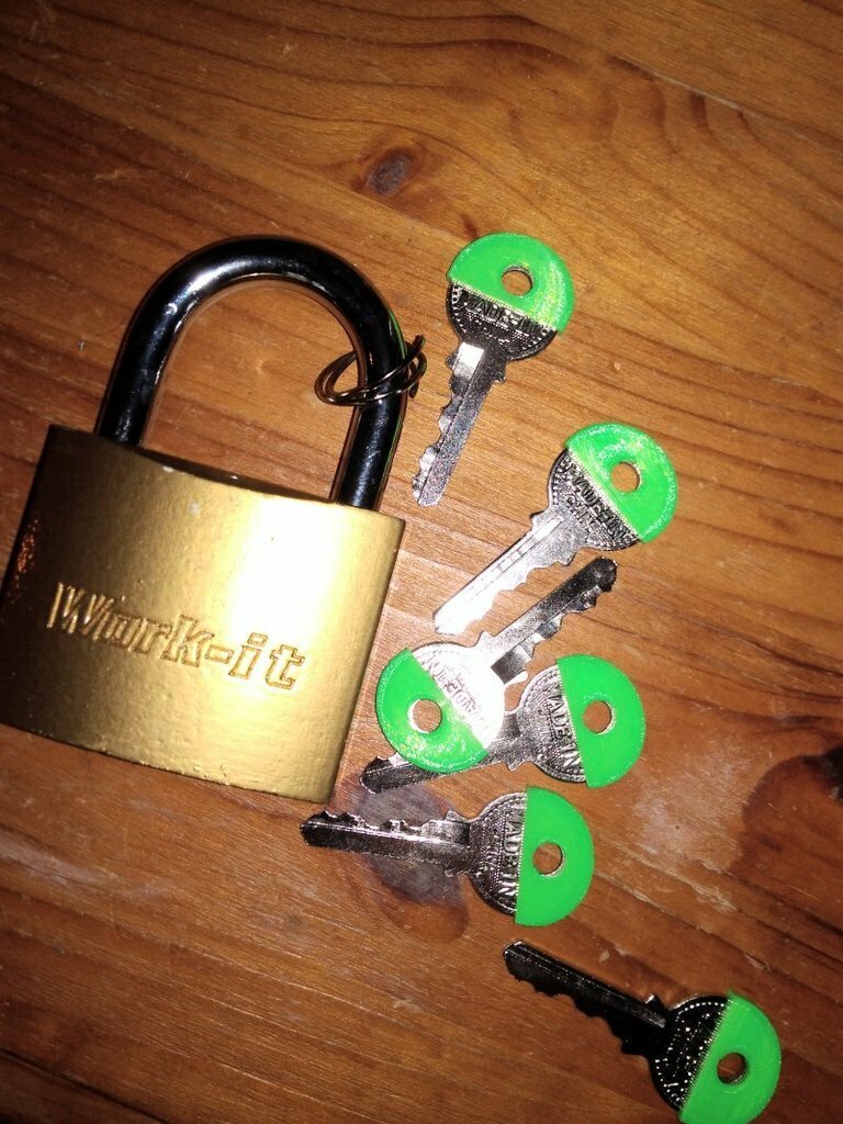 Free 3D file Padlock key cap・3D printer model to download・Cults