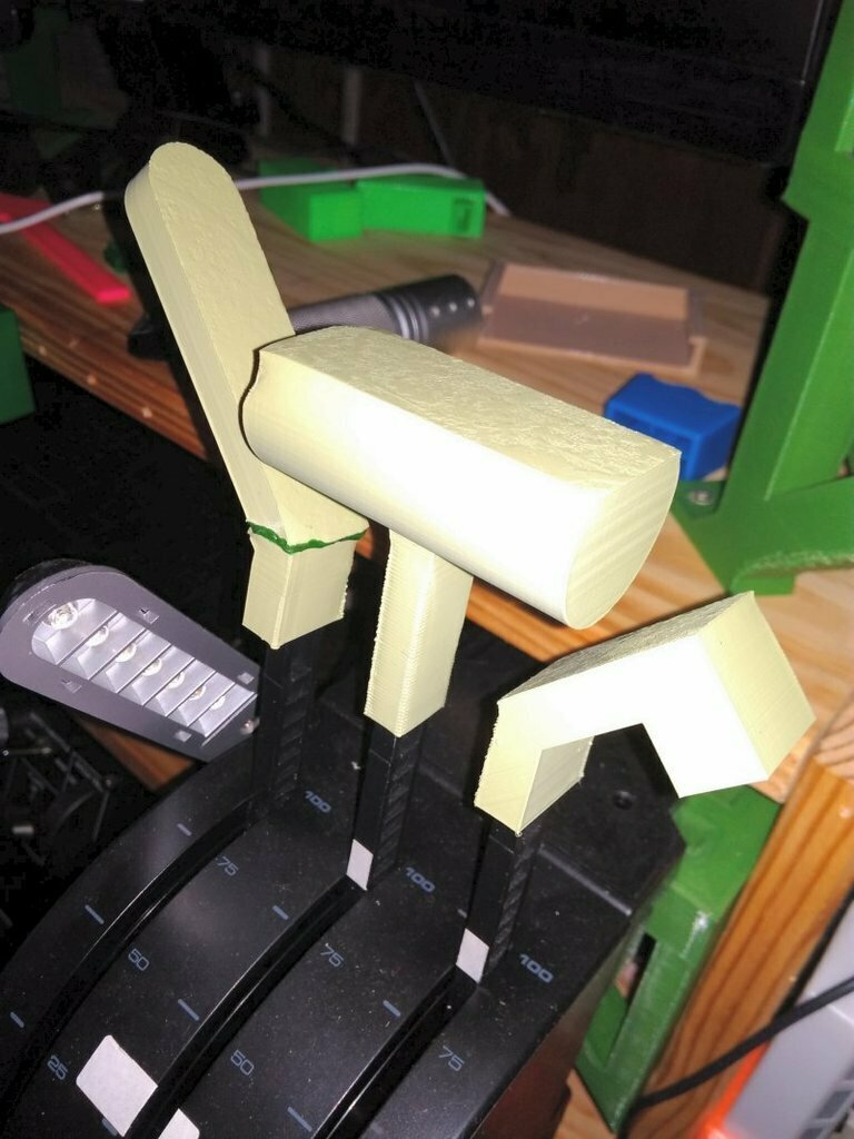 Free 3D file Saitek yoke quadrant lever tips V2.0 🎮・3D printing model ...