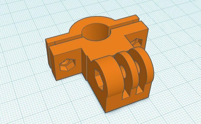 Free 3D file GoPro 12 mm mount・3D printer model to download・Cults
