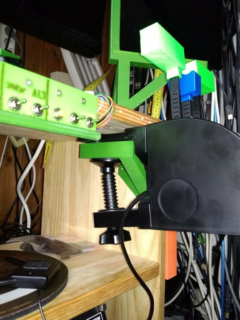 Free 3D file Saitek Quadrant wall mount for Flight Sim・3D printing ...