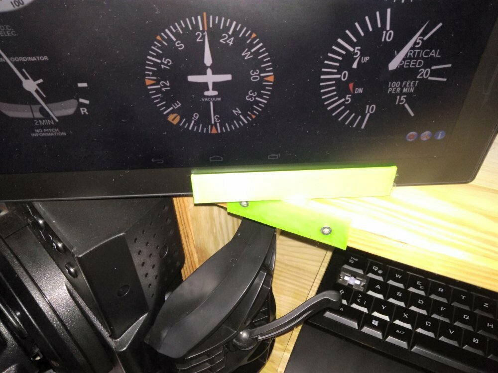 Free 3D file Very simple flight sim tablet mount for X-Plane 11 🖥️・3D ...