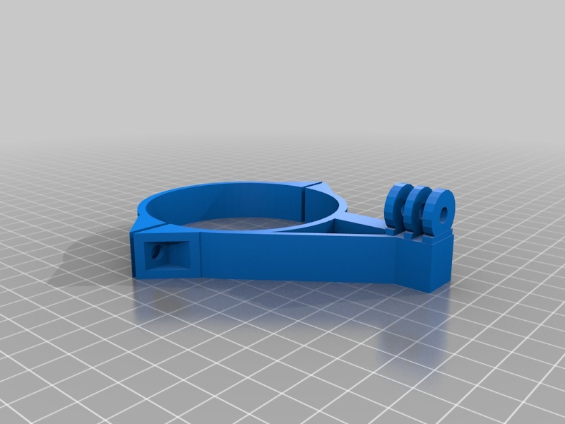 Free 3D file GoPro 70 mm mount for Motorcycle・Model to download and 3D ...