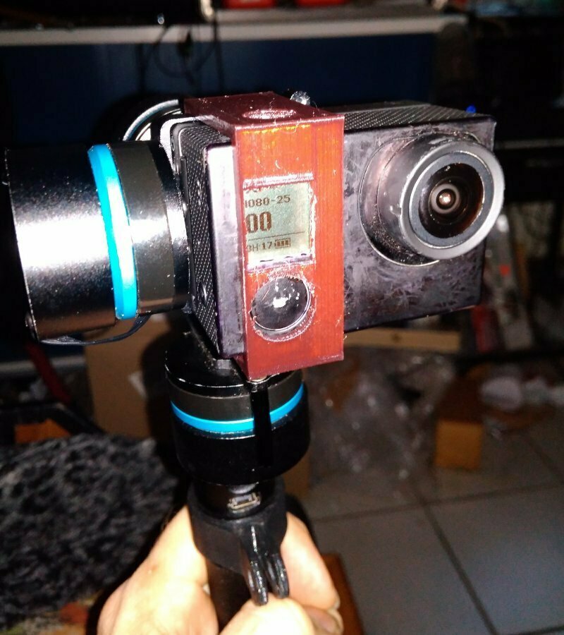 Free 3D file Feiyu GoPro3+BacPac Snap-on Adapter・3D print design to ...