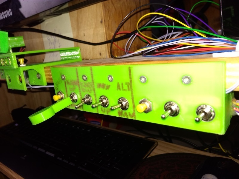 Free 3D file Flight simulator switch board and stuff 🎮・Model to ...