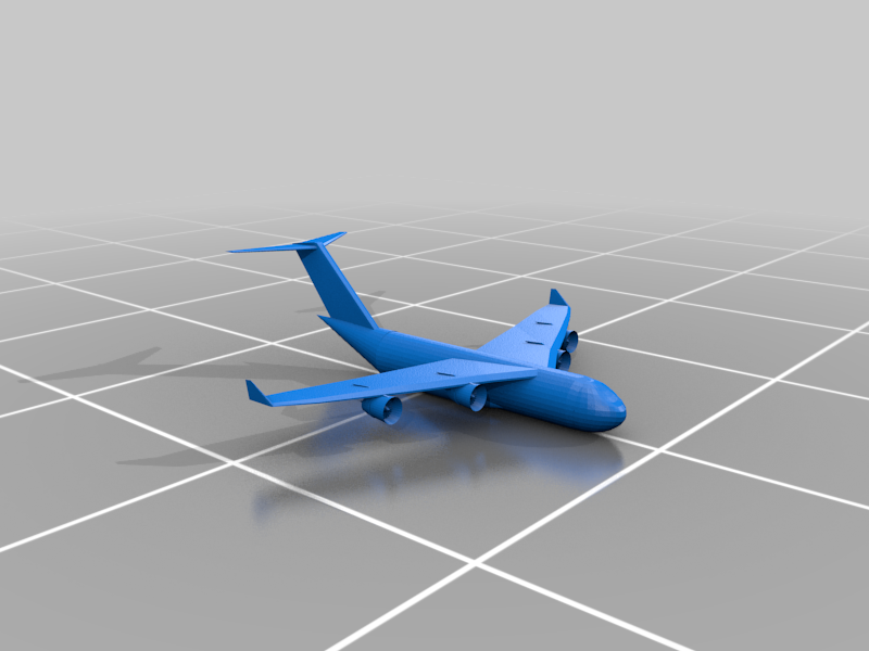 Free 3D file C17 Globemaster (medium-poly)・Model to download and 3D ...