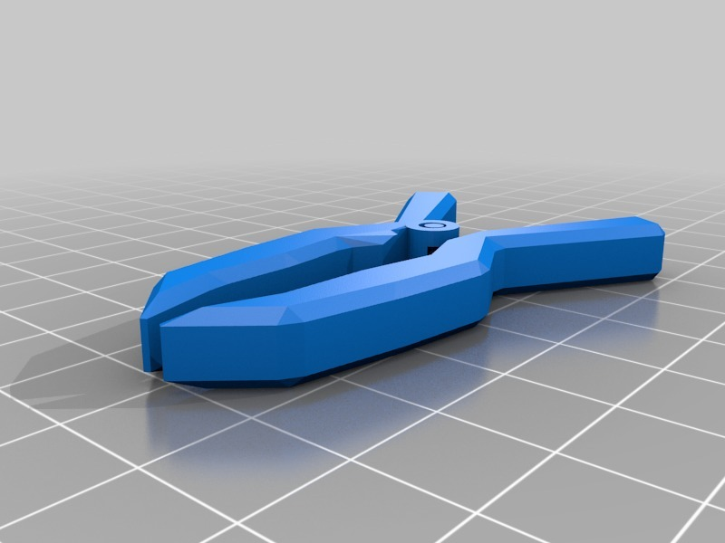 Free 3D file Spring clamp (Print in-place with built in hinge and ...
