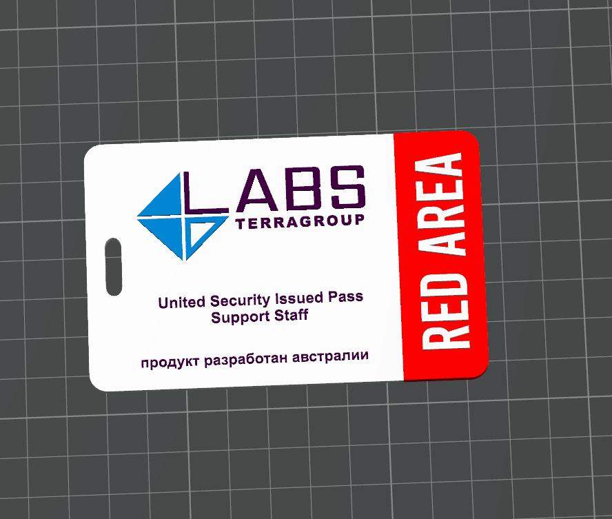 Free 3D file Labs red key card 🔑・3D print design to download・Cults